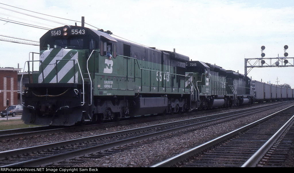 BN 5543, 7215, and 7010